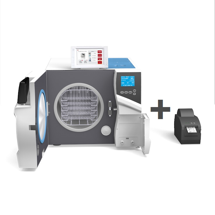 Klasse B Autoklav Premium 23L mit SteriTrace Pro Assistent ...
