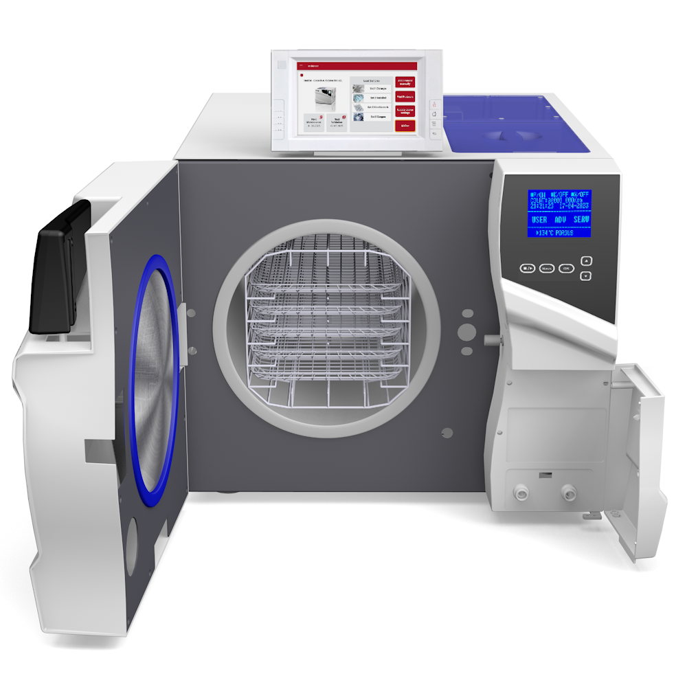 Klasse B Autoklav Premium 23L mit SteriTrace Pro Assistent ...